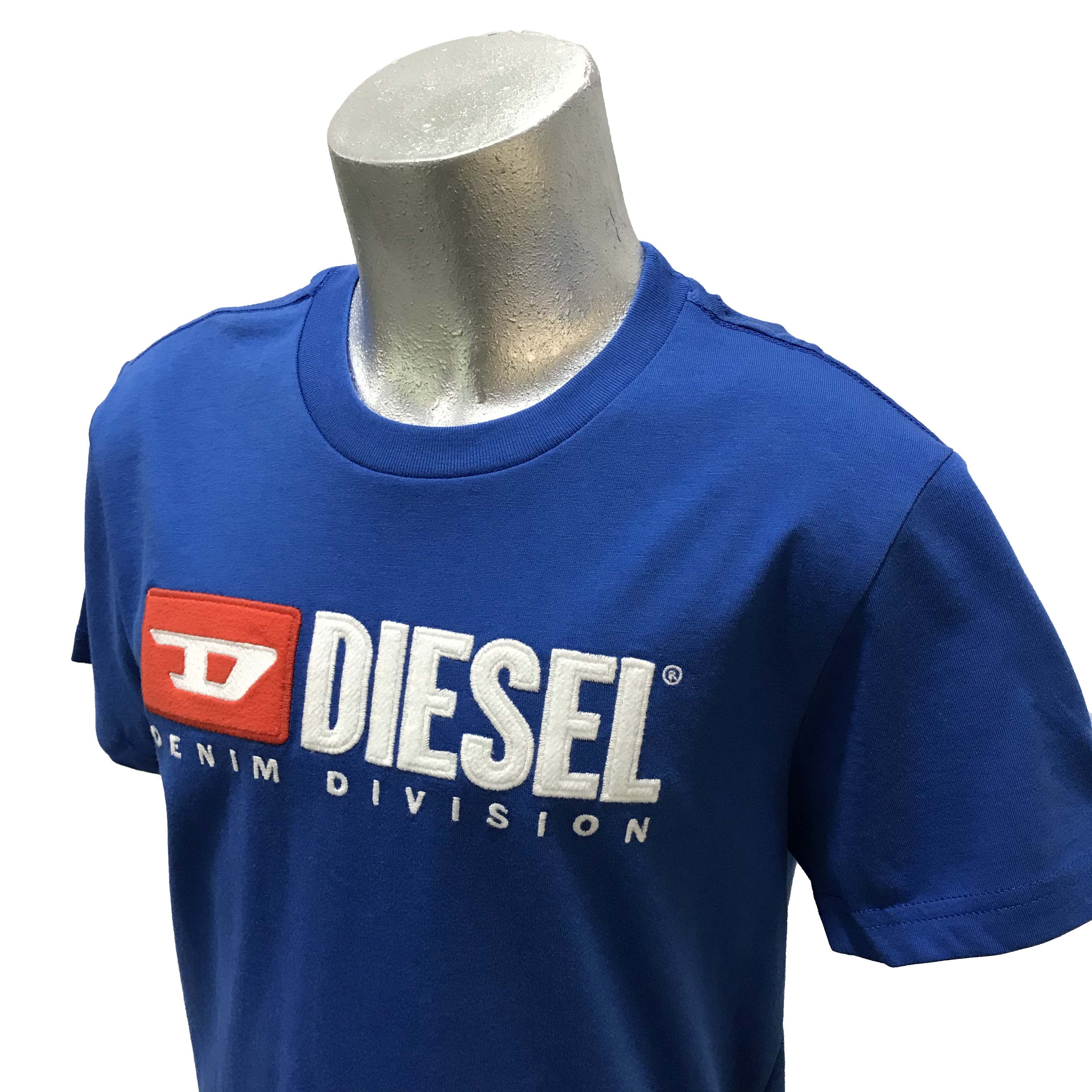 Diésel camiseta logo relieve varios colores | Dados moda infantil