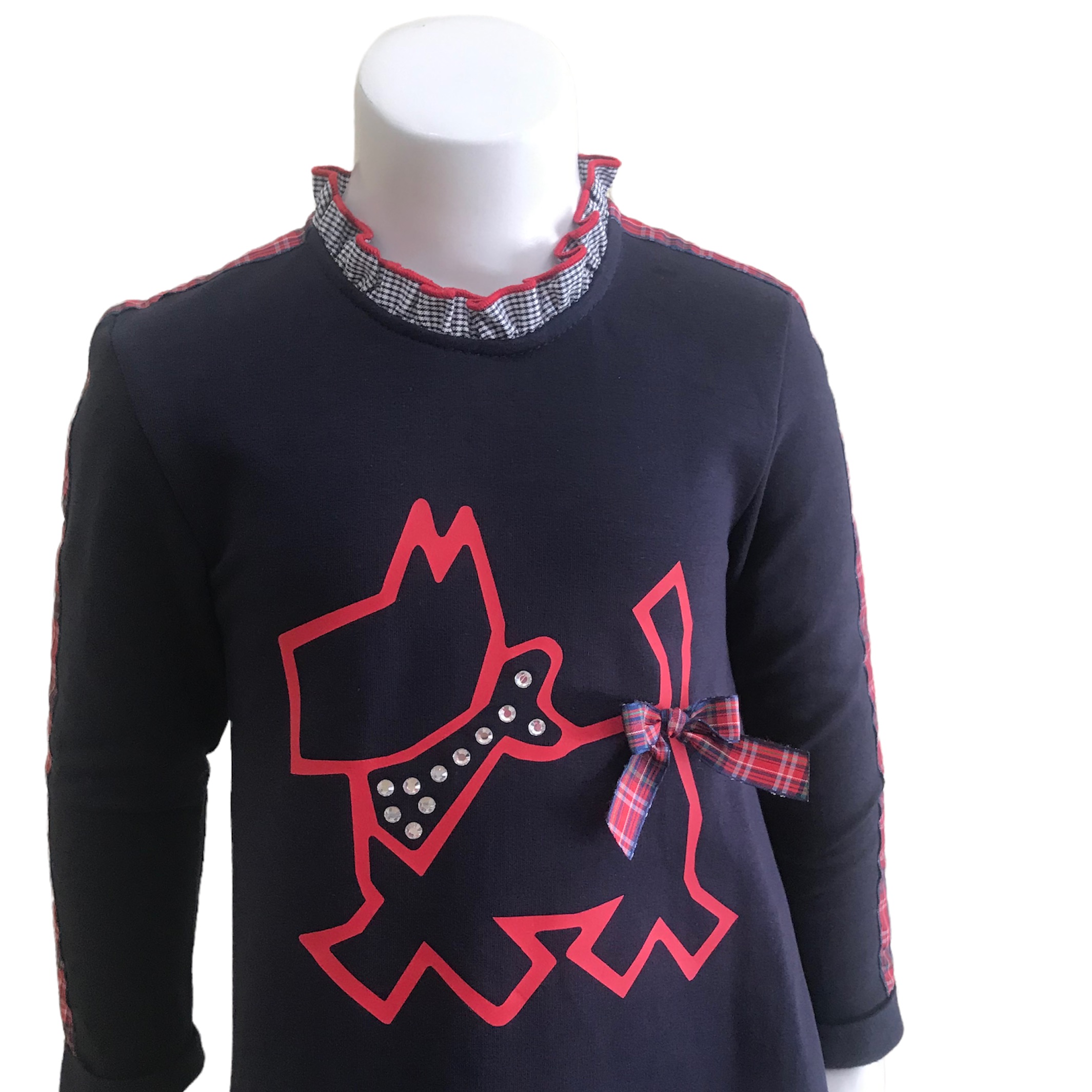 Lolittos colección Chipie vestido felpa | Dados moda infantil