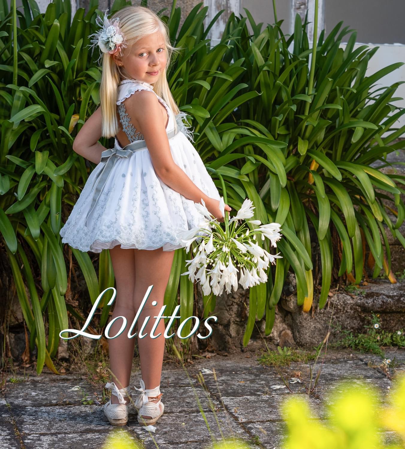 Lolittos Colección Guipur Jesusito con cubre Verano 2024 | Dados moda ...