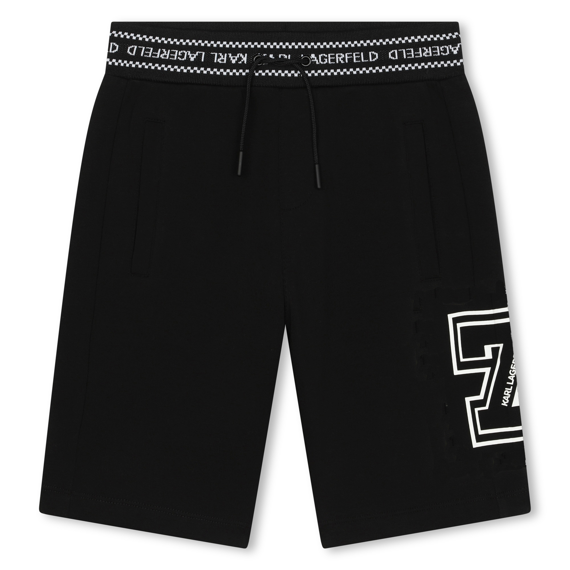 Karl Lagerfeld Bermuda negra jogging chico Verano 2024 | Dados moda ...