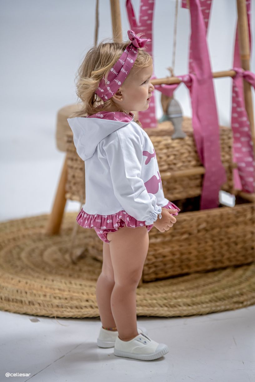 José Varón Casual Sudadera bebé niña raspa fresa Verano 2024 | Dados ...