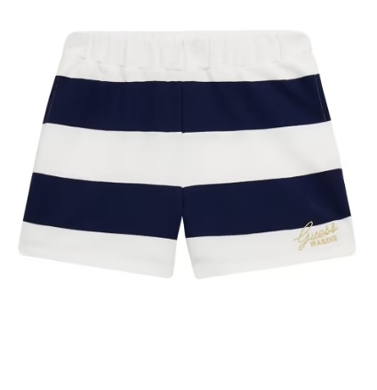 Guess Short chica raya ancha Verano 2024 | Dados moda infantil